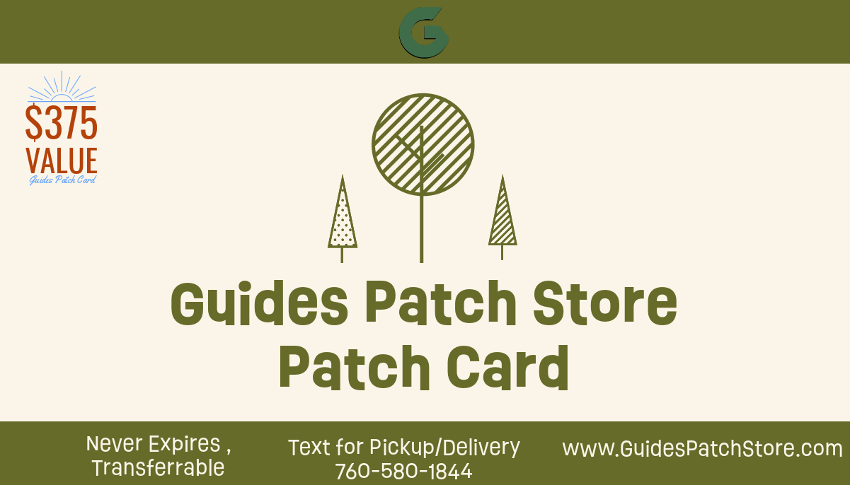 Guides Patch Card – Guides Patch Store